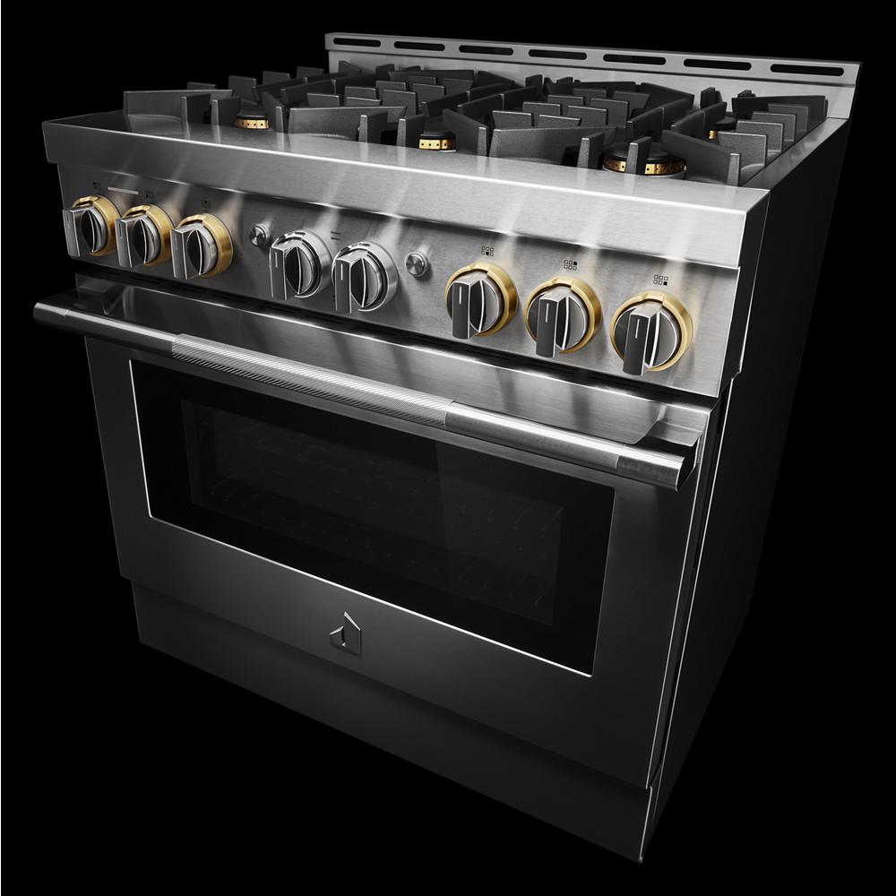 Jenn-Air - JGRP436HL - 36" RISE™ Gas Professional-Style Range-JGRP436HL ...