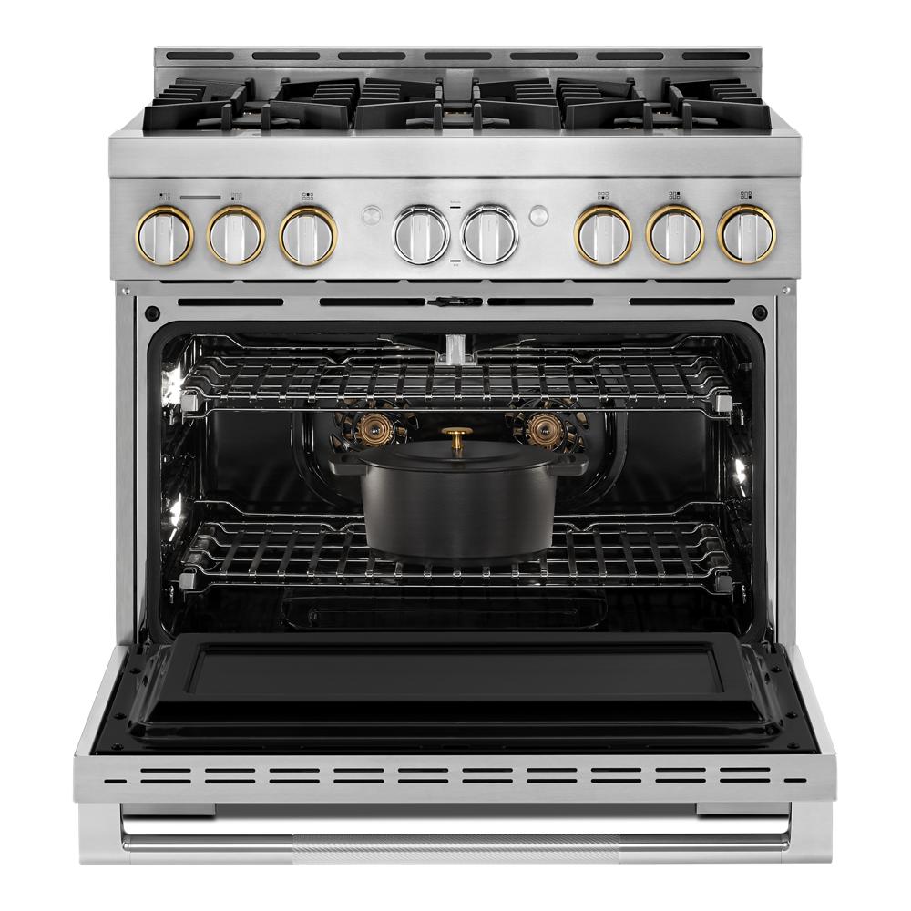 Jenn-Air - JGRP436HL - 36" RISE™ Gas Professional-Style Range-JGRP436HL ...
