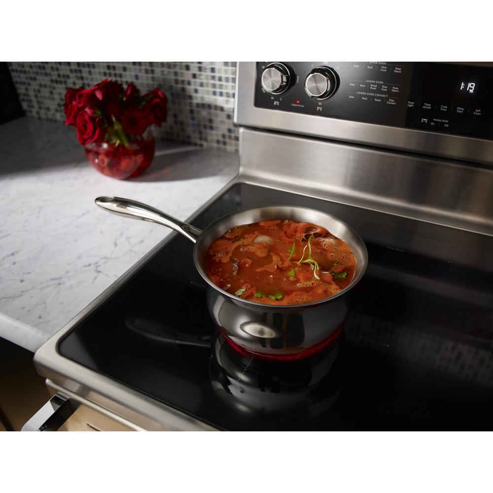 KitchenAid - KFED500ESS - 30-Inch 5 Burner Electric Double Oven ...