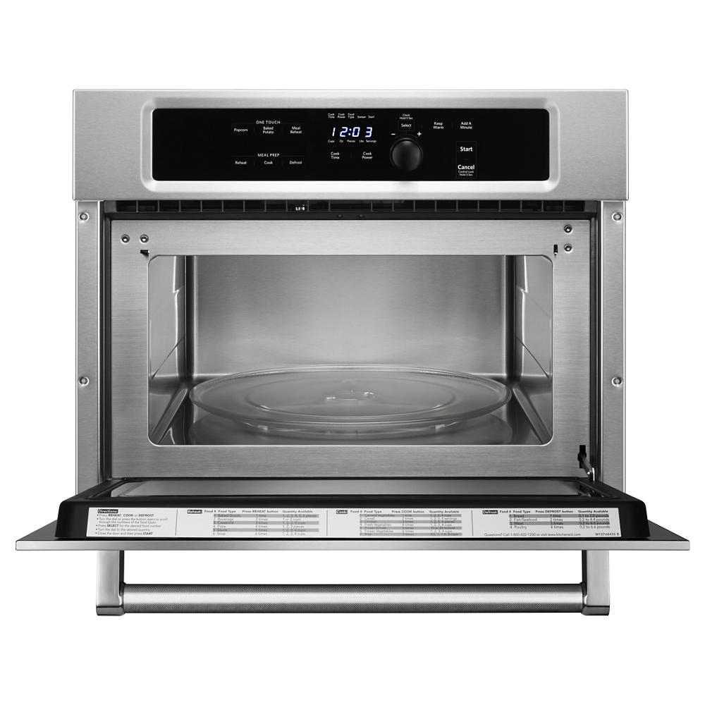 KitchenAid - KMBS104ESS - 24" Built In Microwave Oven with 1000 Watt ...