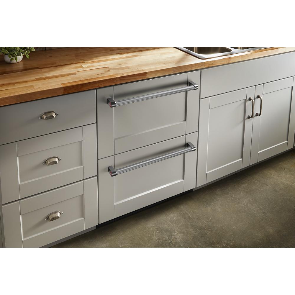 KitchenAid - KUDR204KPA - 24" Panel-Ready Undercounter Double-Drawer ...