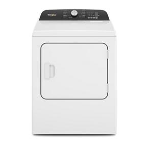 Whirlpool - WED500CMW - 7.0 Cu. Ft. Long Vent Electric Moisture Sensing ...
