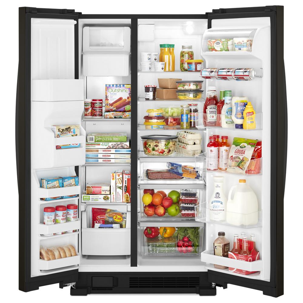 Whirlpool - WRS321SDHV - 33-inch Wide Side-by-Side Refrigerator - 21 cu ...