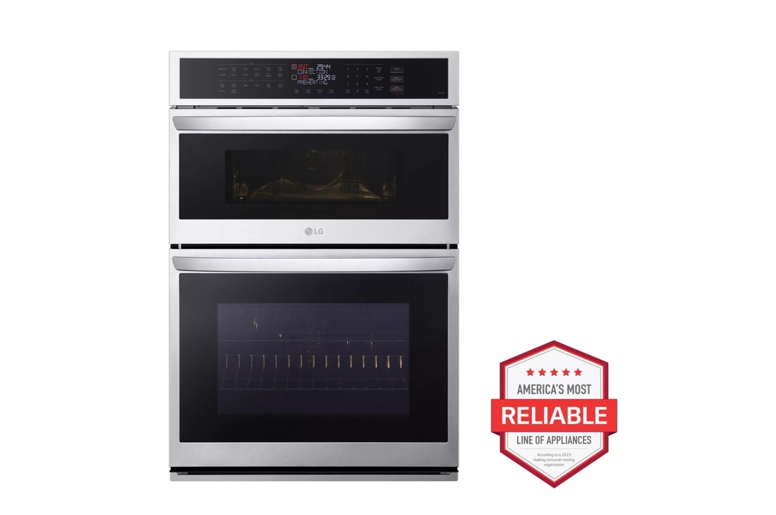 LG - WCEP6423F - 1.7/4.7 cu. ft. Smart Combination Wall Oven with ...