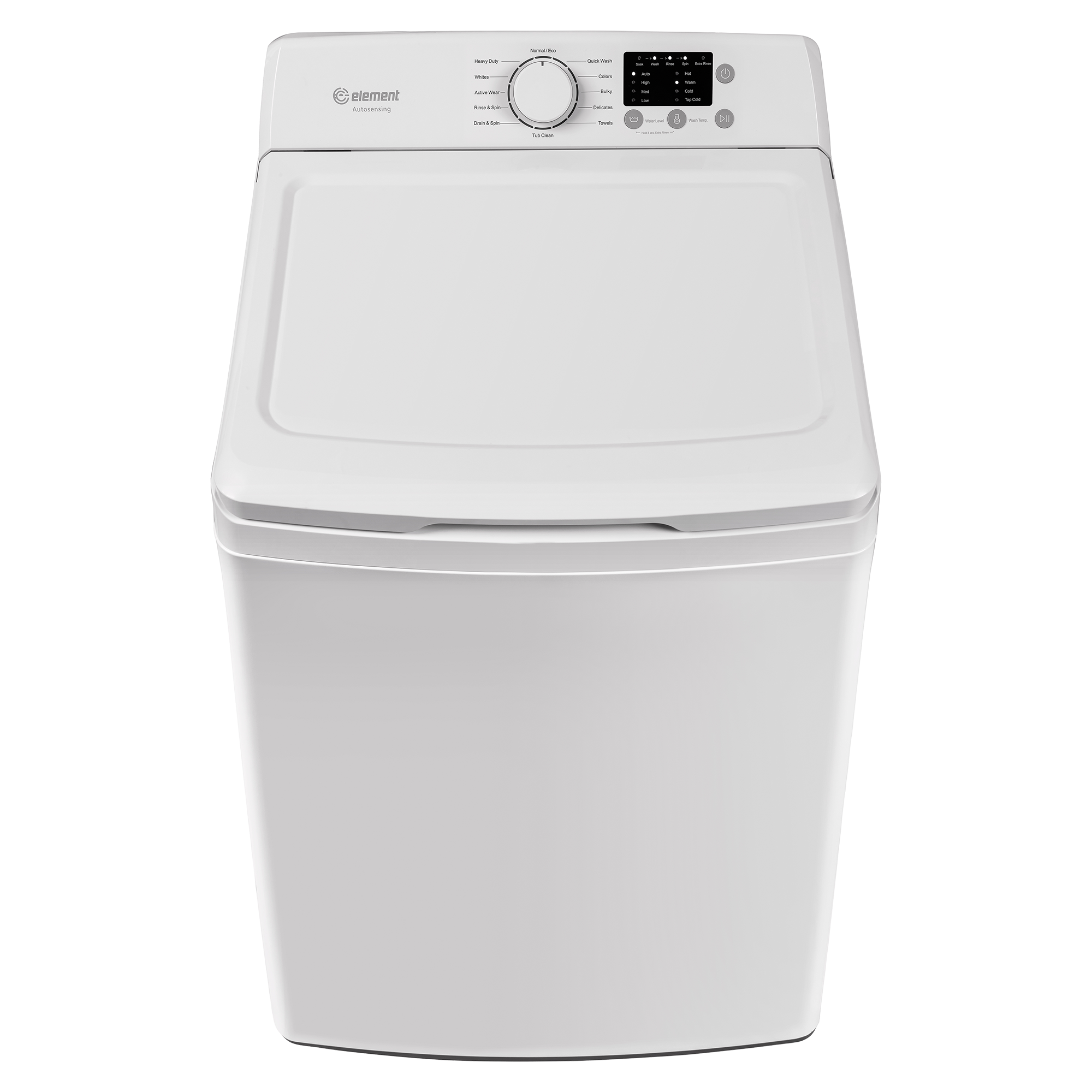Element - EATW2537CW - Element Electronics 3.7 cu. ft. Top Load Washing ...