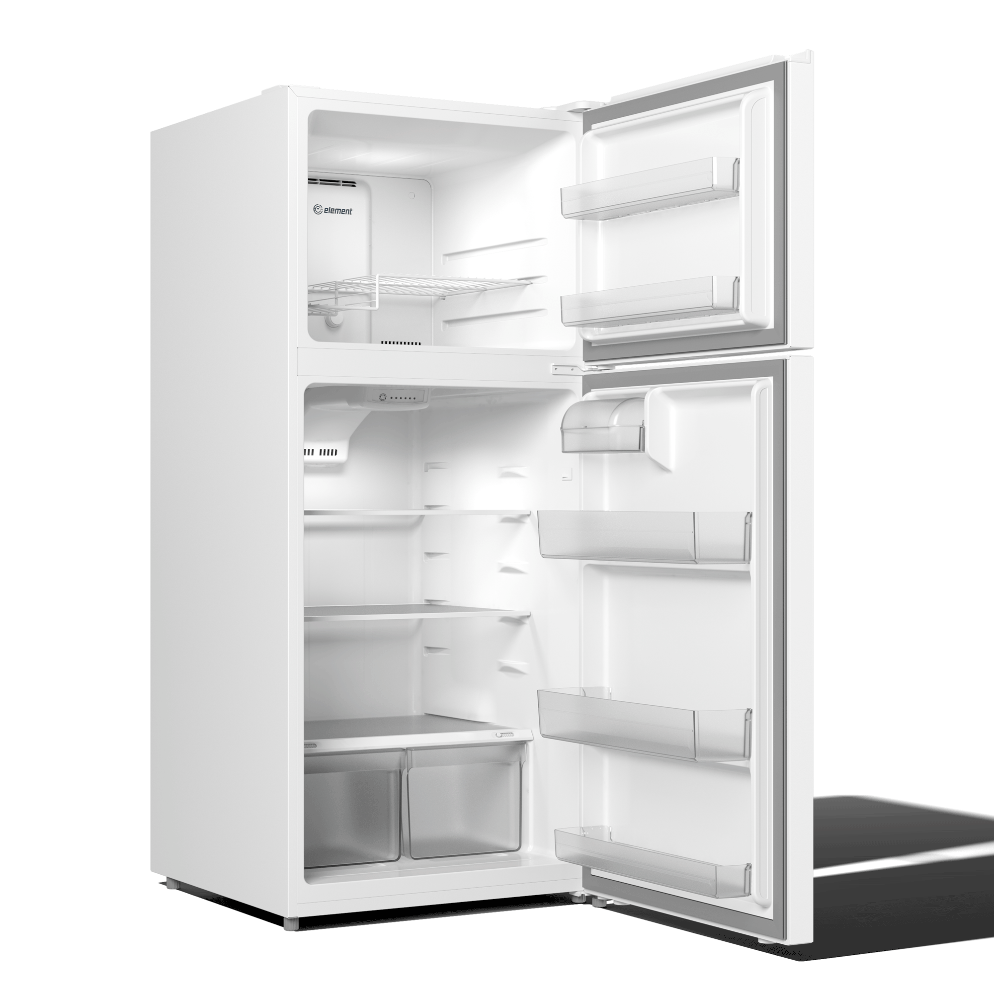 Element - ENR18TFGCW - Element Electronics 17.6 cu. ft. Top Freezer ...
