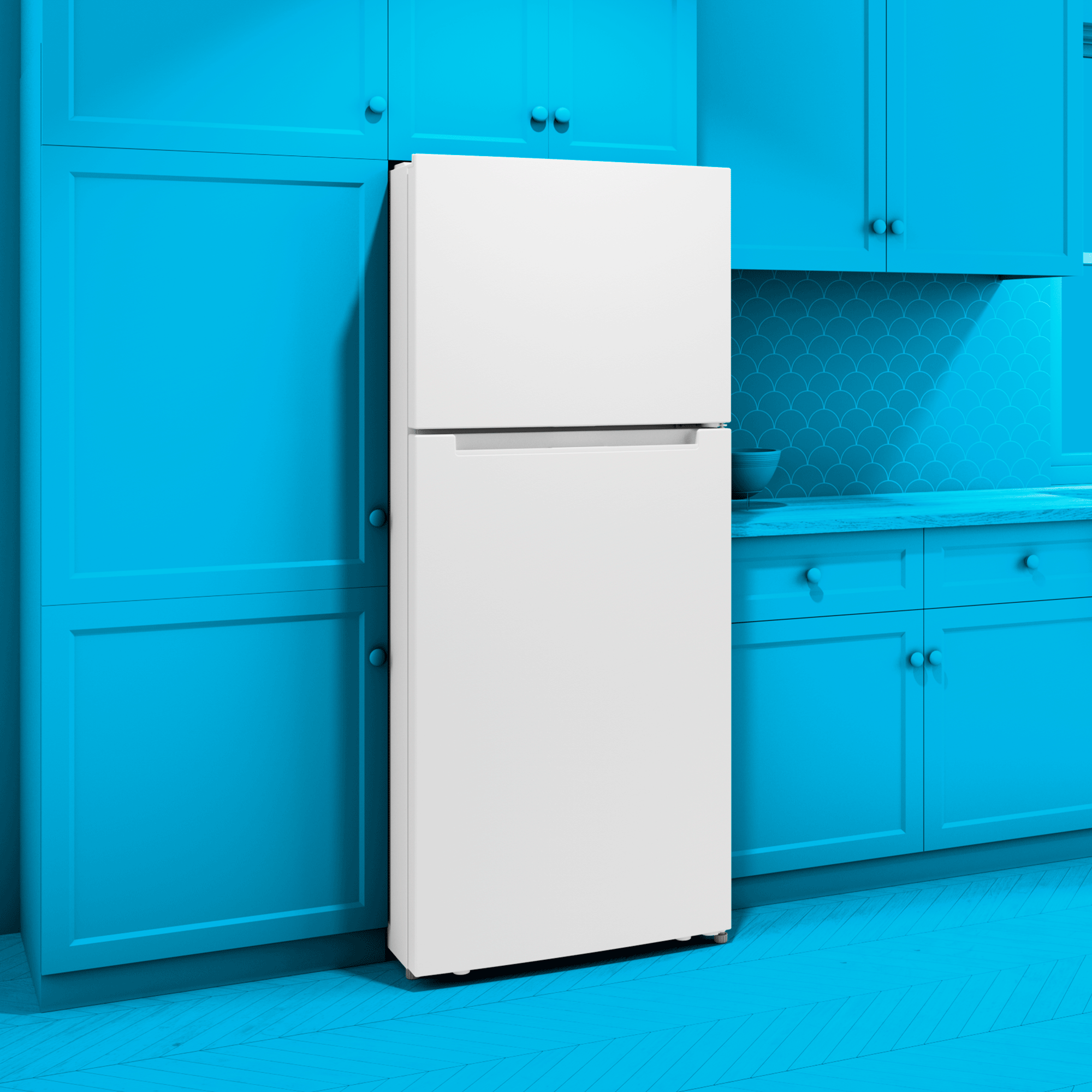 Element - ENR18TFGCW - Element Electronics 17.6 cu. ft. Top Freezer ...