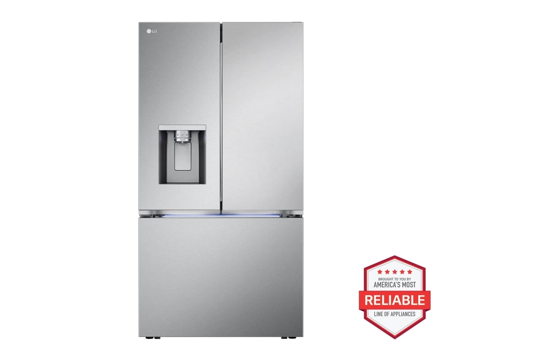 LG - LRYXC2606S - 26 cu. ft. Smart Counter-Depth MAX French Door ...