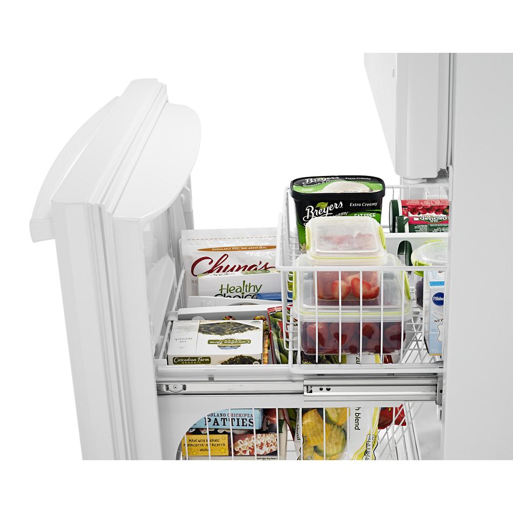 Amana - ABB1924BRW - 29-inch Wide Bottom-Freezer Refrigerator with ...