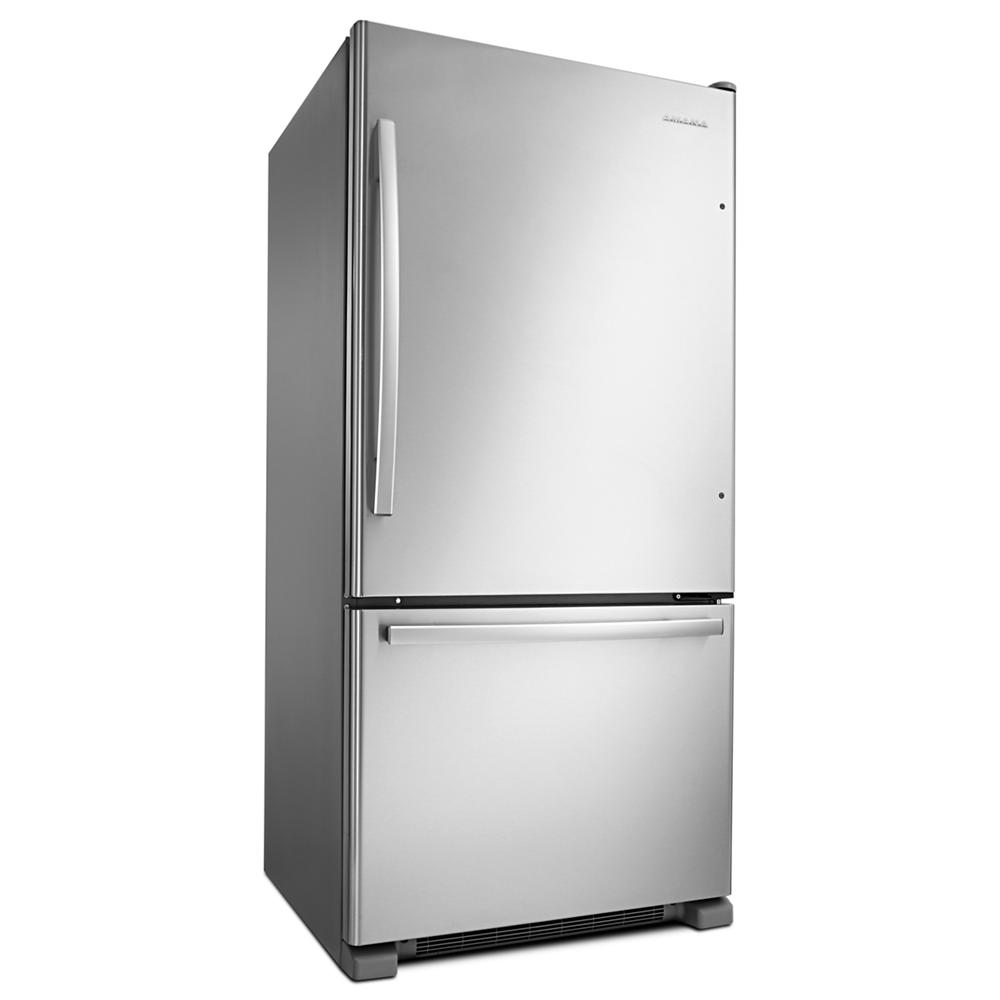 Amana - ABB2224BRM - 33-inch Wide Bottom-Freezer Refrigerator with ...