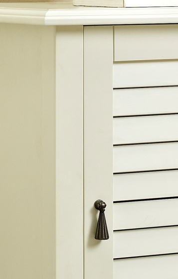 Powell Furniture - 929-352 - White Shutter Door Table-929-352 | R.W ...