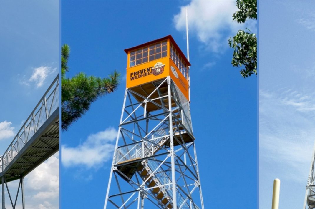 Cantilever 6-Story Fire Escape | American Galvanizers Association