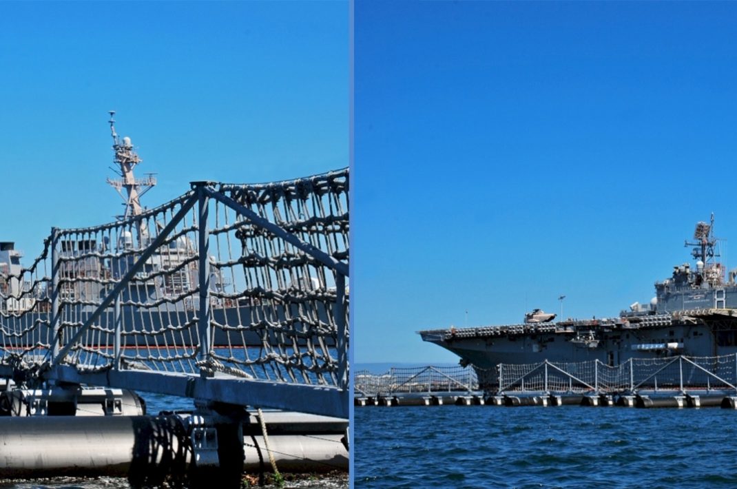 US Navy Port Security Barrier Buoys | American Galvanizers Association