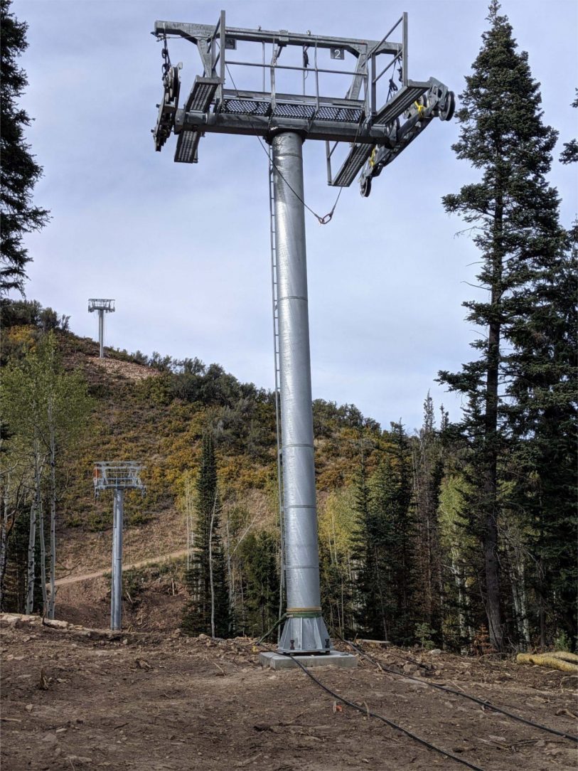 Over and Out Ski Lift | American Galvanizers Association