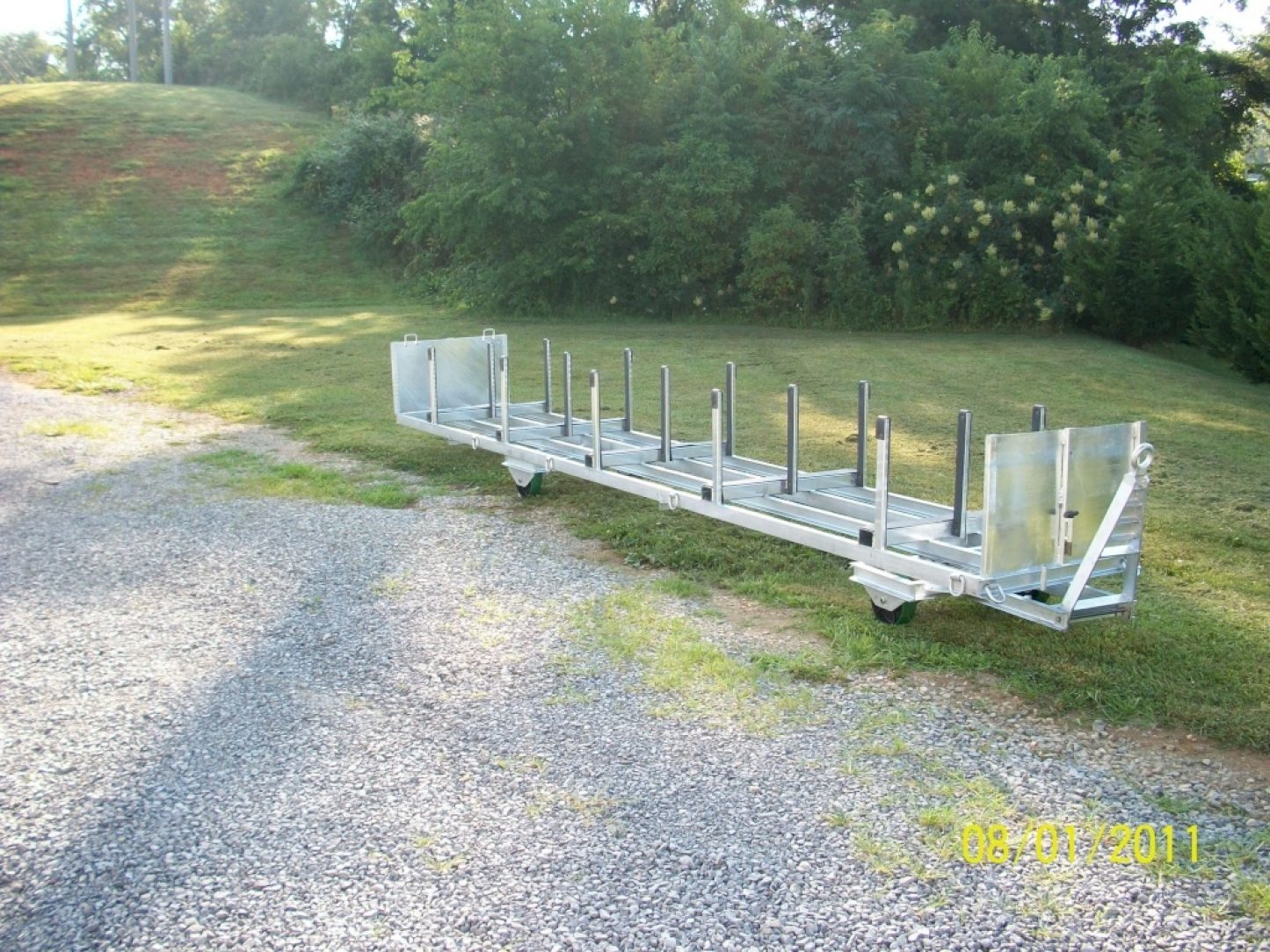 Gates Corporation Material Carts | American Galvanizers Association