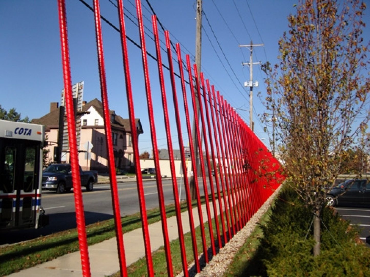 Cleveland Avenue Ribbon Fence | American Galvanizers Association