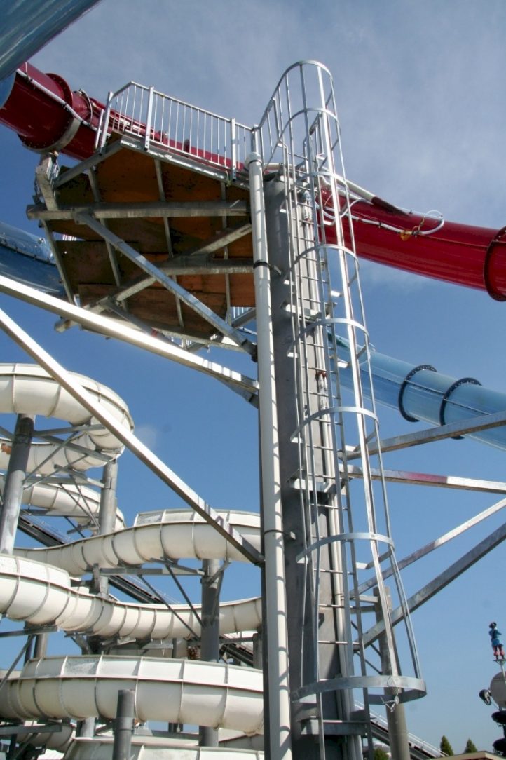 Blue Bayou Aqua Loop Waterslide | American Galvanizers Association