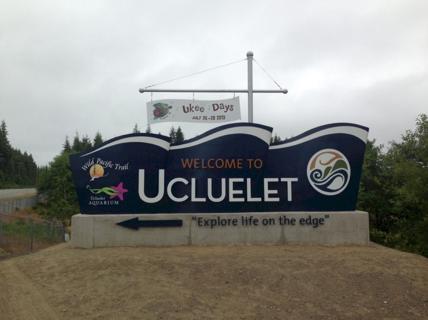 "Welcome to Ucluelet" Sign | American Galvanizers Association