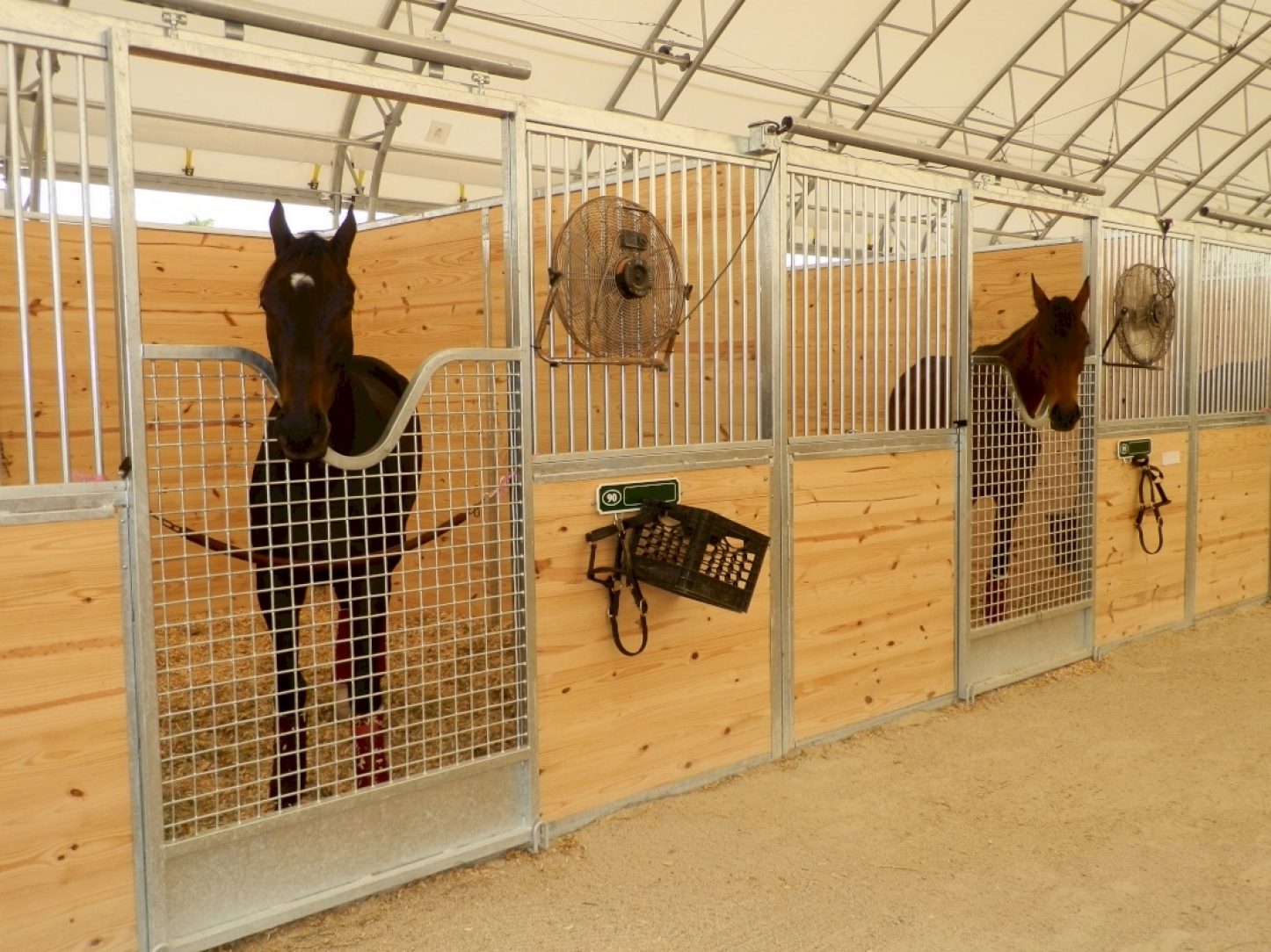 Gulfstream Park Horse Stalls | American Galvanizers Association