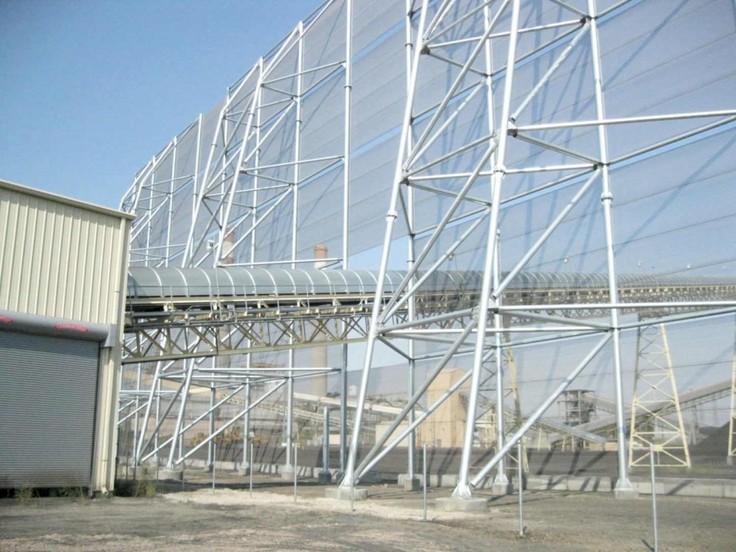 Comanche's Coal Pile Wind Fence | American Galvanizers Association
