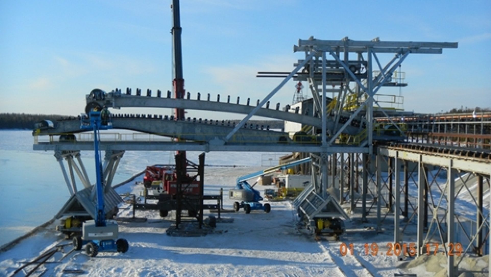 Cedarville Ship Loader | American Galvanizers Association