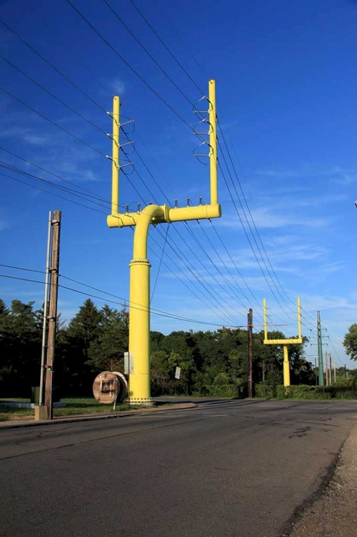 Goal Post Transmission Structure | American Galvanizers Association