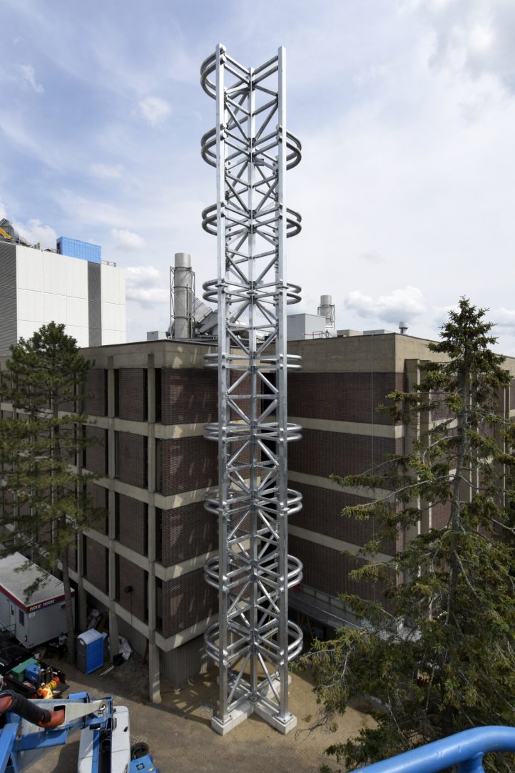 Carleton University Exhaust Tower | American Galvanizers Association