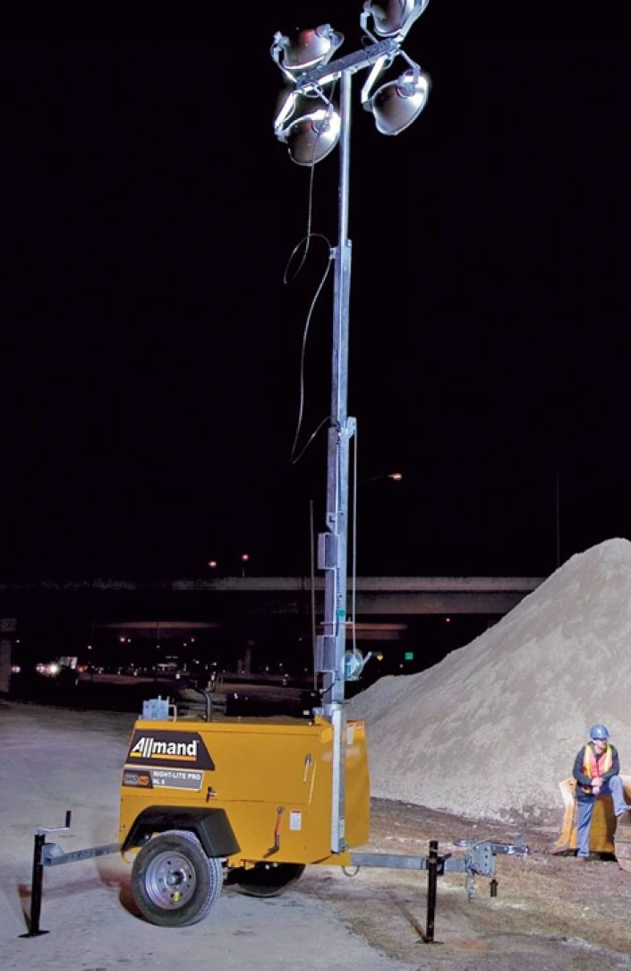 Allmand Emergency Lighting Towers | American Galvanizers Association