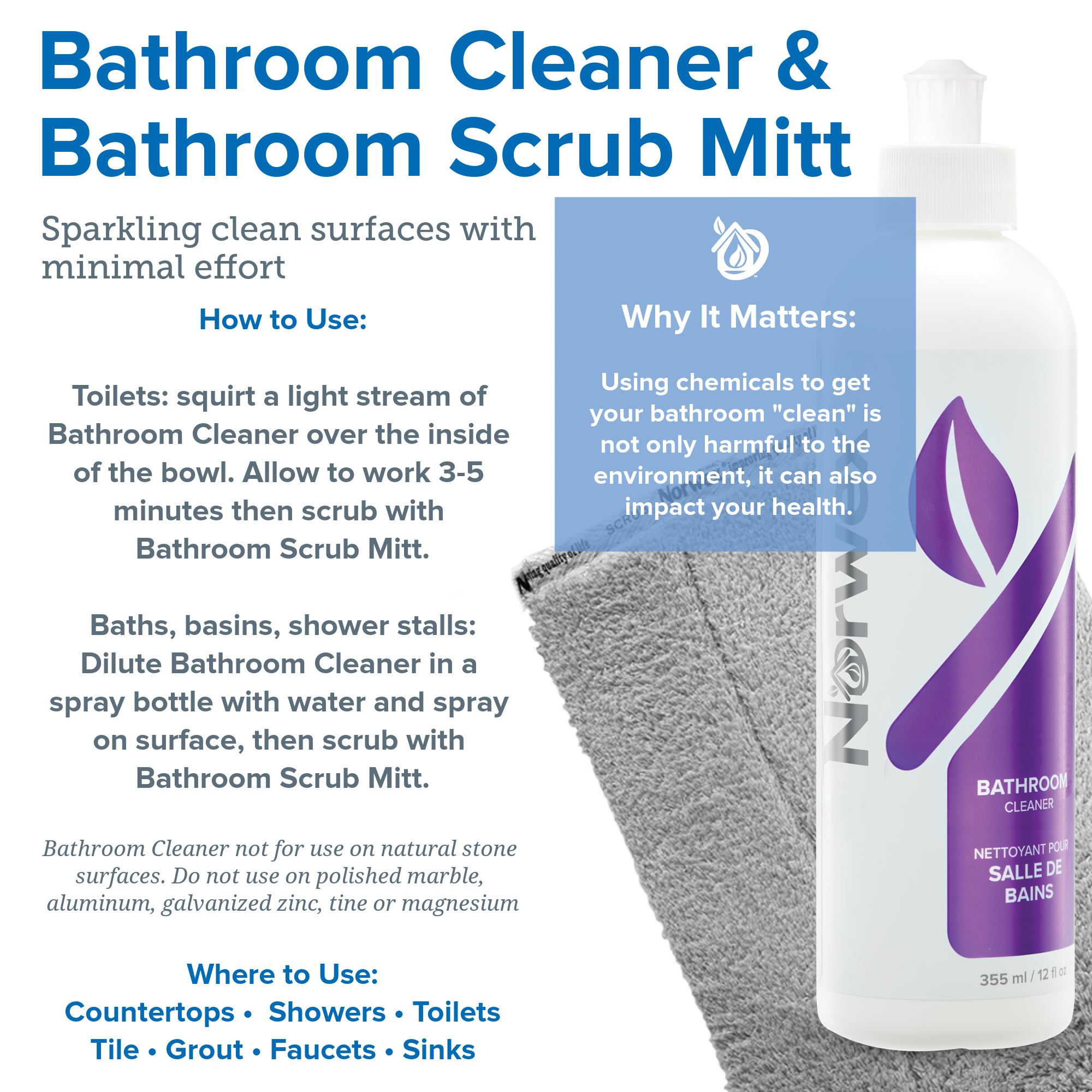Norwex Bathroom Favorites