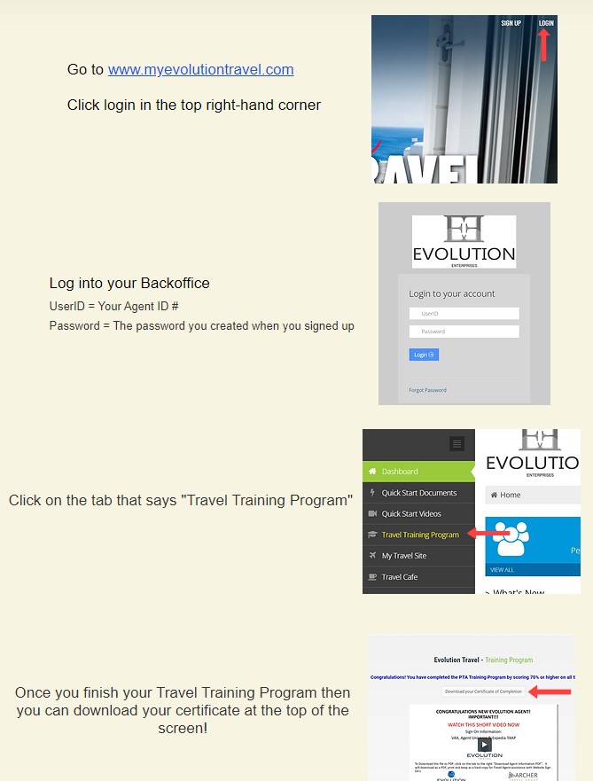 Travel Training Certification