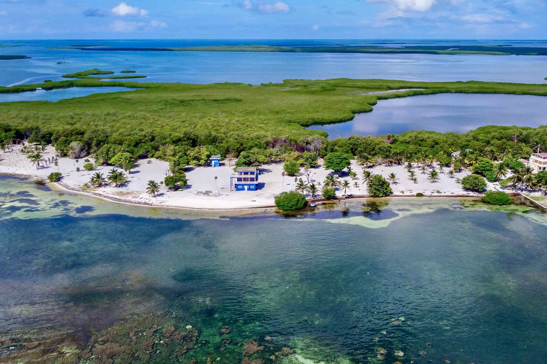REDUCED! 8.21 Acre Turneffe Island Estate - 842 ft of Beachfront ...