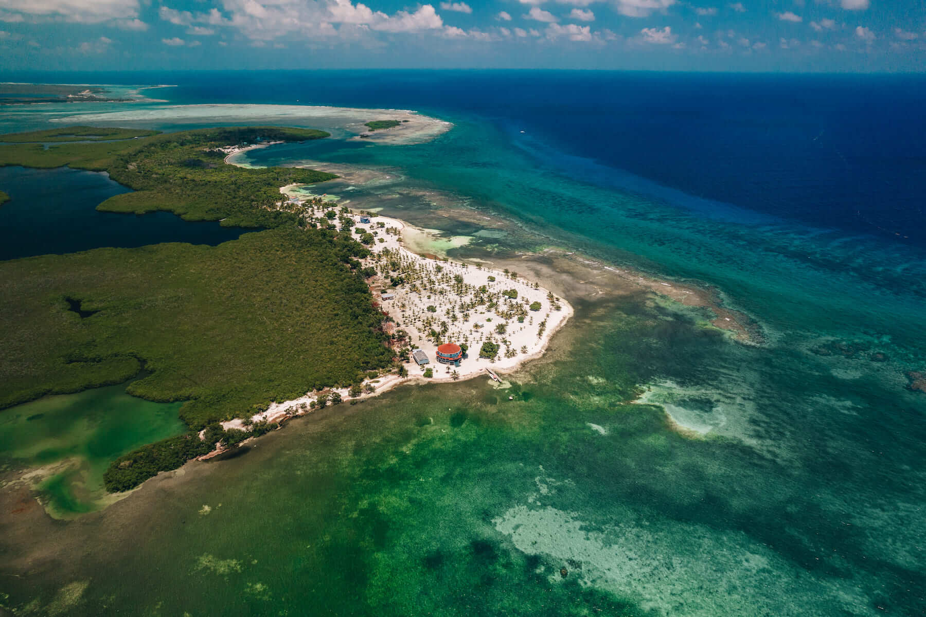PRICE REDUCED! 14 Acres with 2,000 ft of Beach & Home on Calabash Caye ...