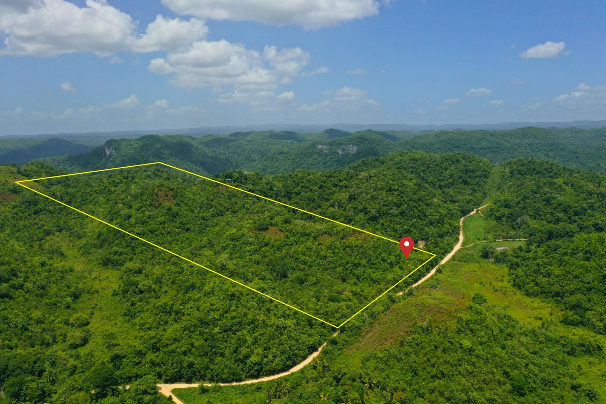 50 Acres of Pristine, Natural Land along the Mollejon Road in Western ...