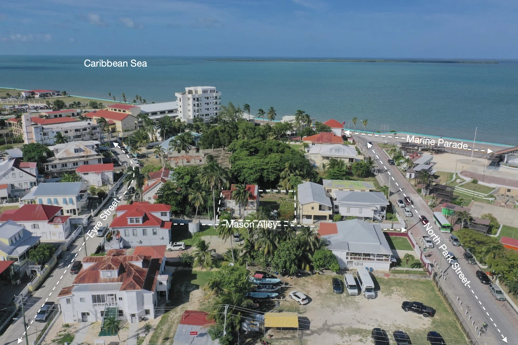 Fixer-Upper Property along Mason Alley, off North Park Street, Belize ...