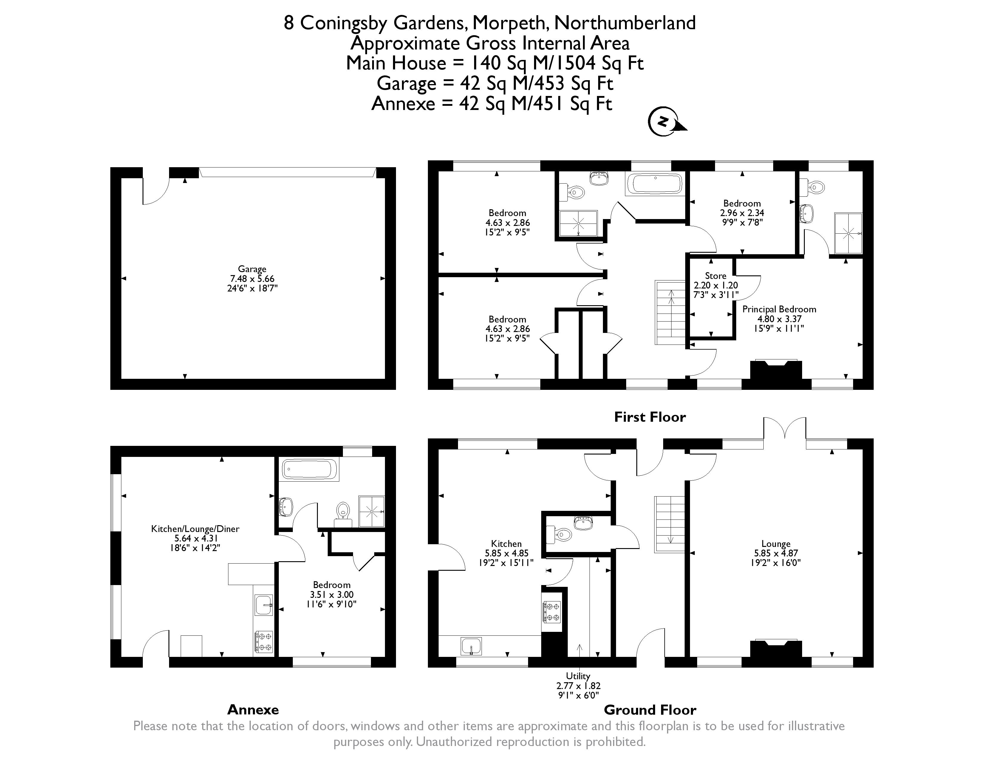 5 Bed House - Detached For Sale in Morpeth