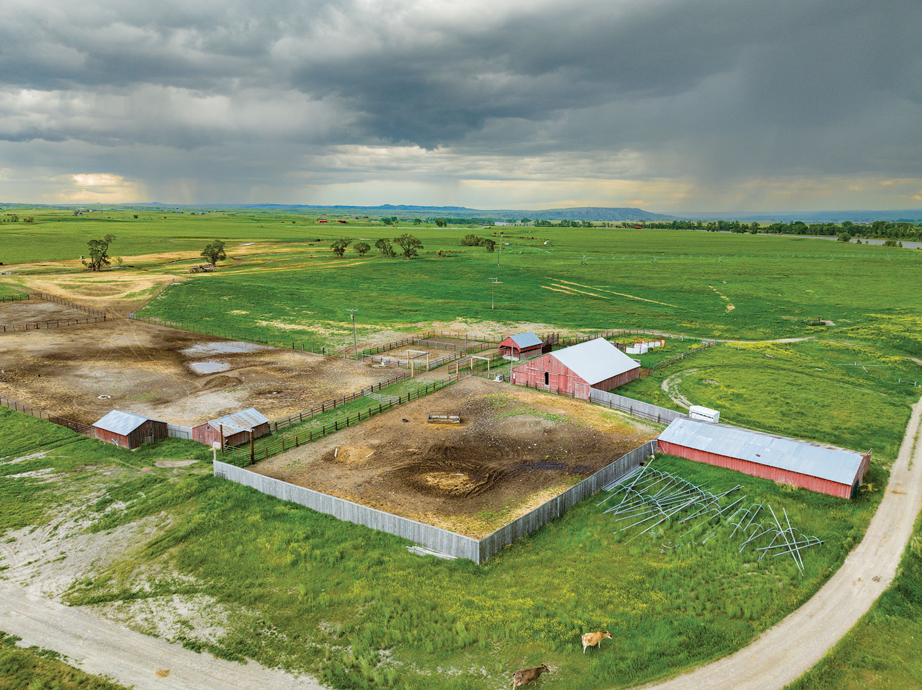 Sweet Grass Farm on the Yellowstone - Sold - Montana - Hall and Hall