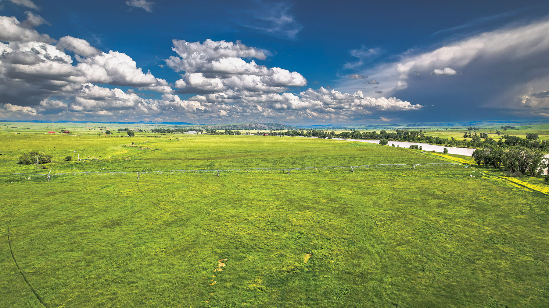 Sweet Grass Farm on the Yellowstone - Sold - Montana - Hall and Hall