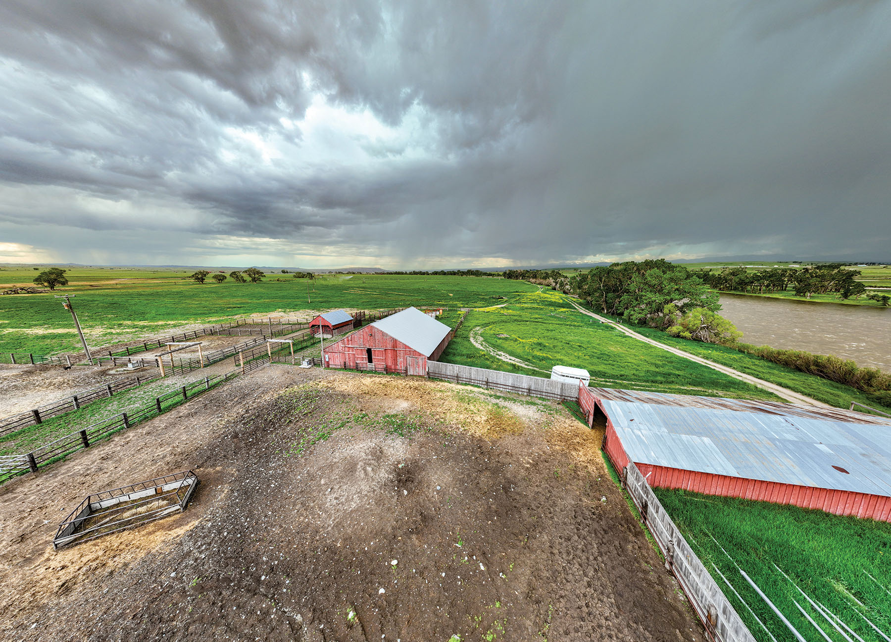 Sweet Grass Farm on the Yellowstone - Sold - Montana - Hall and Hall