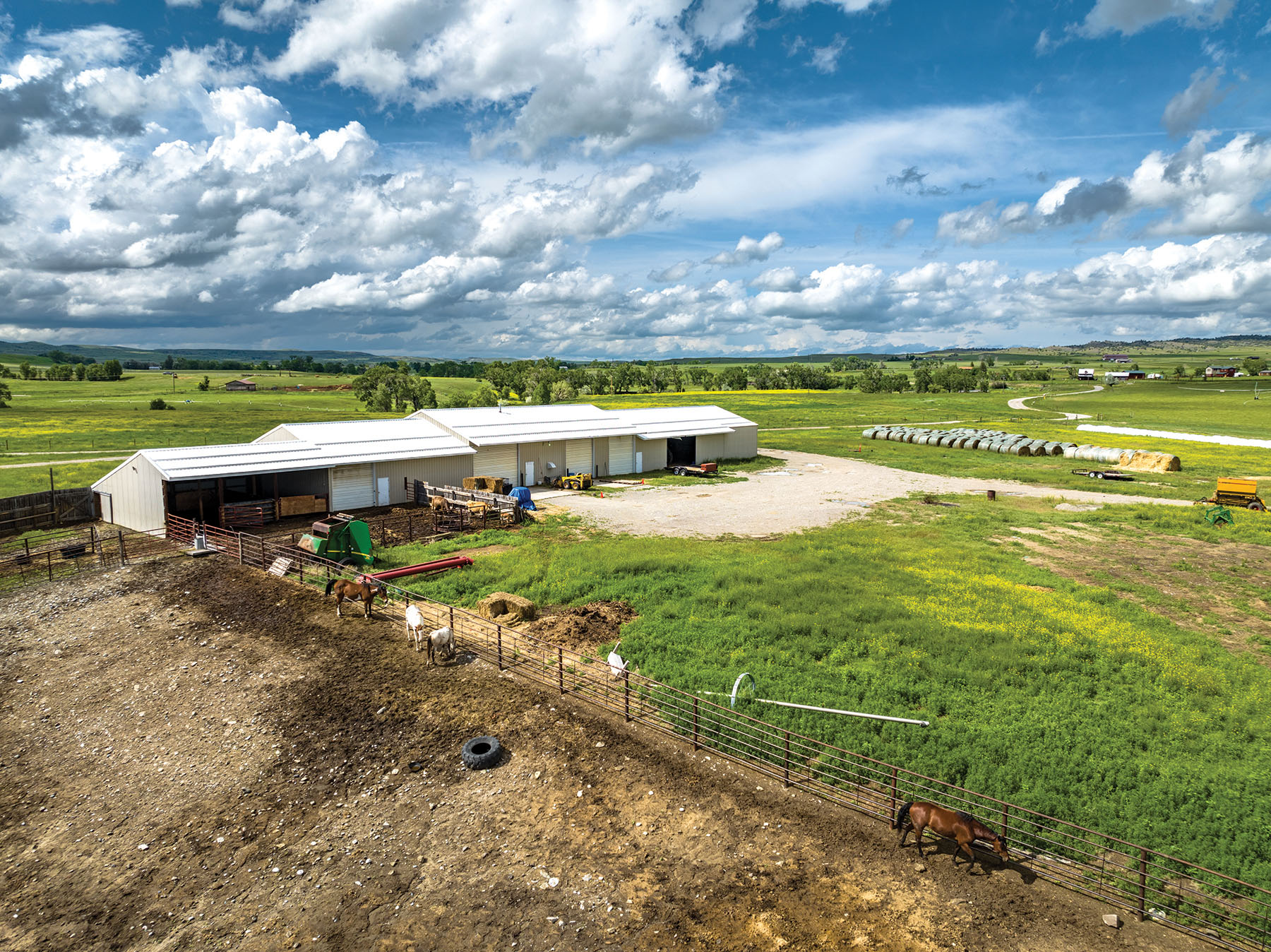 Sweet Grass Farm on the Yellowstone - Sold - Montana - Hall and Hall