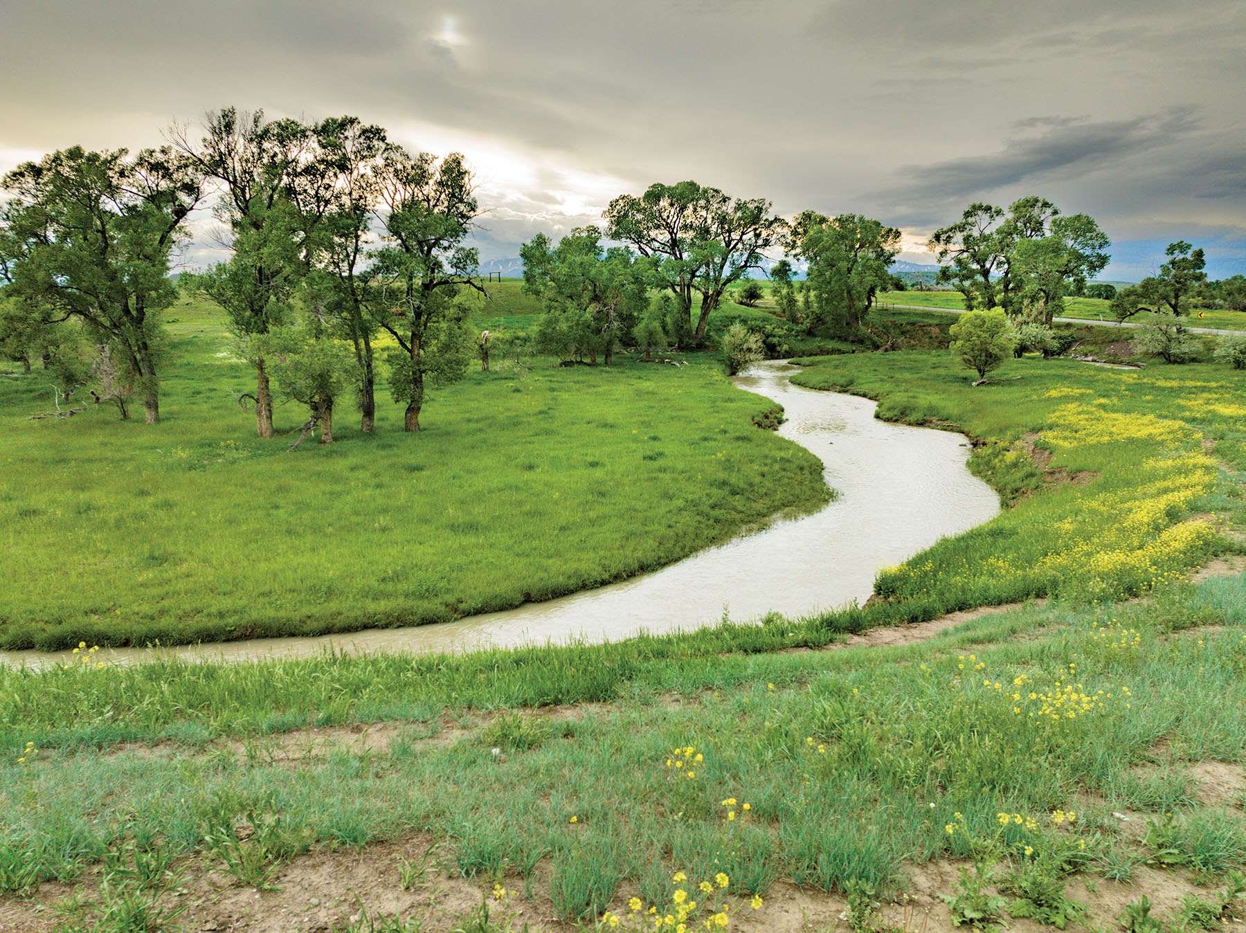 Sweet Grass Farm on the Yellowstone - Sold - Montana - Hall and Hall