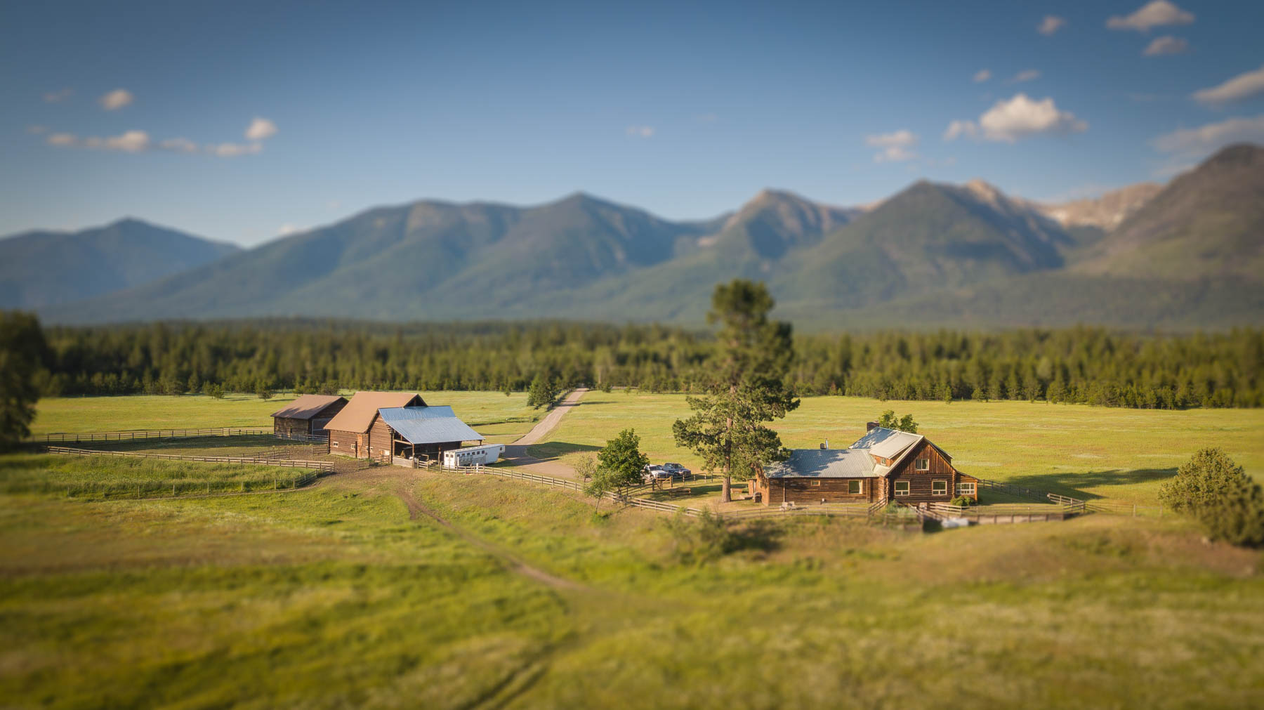 Lazy E Bar Z Ranch - Sold - Montana - Hall and Hall