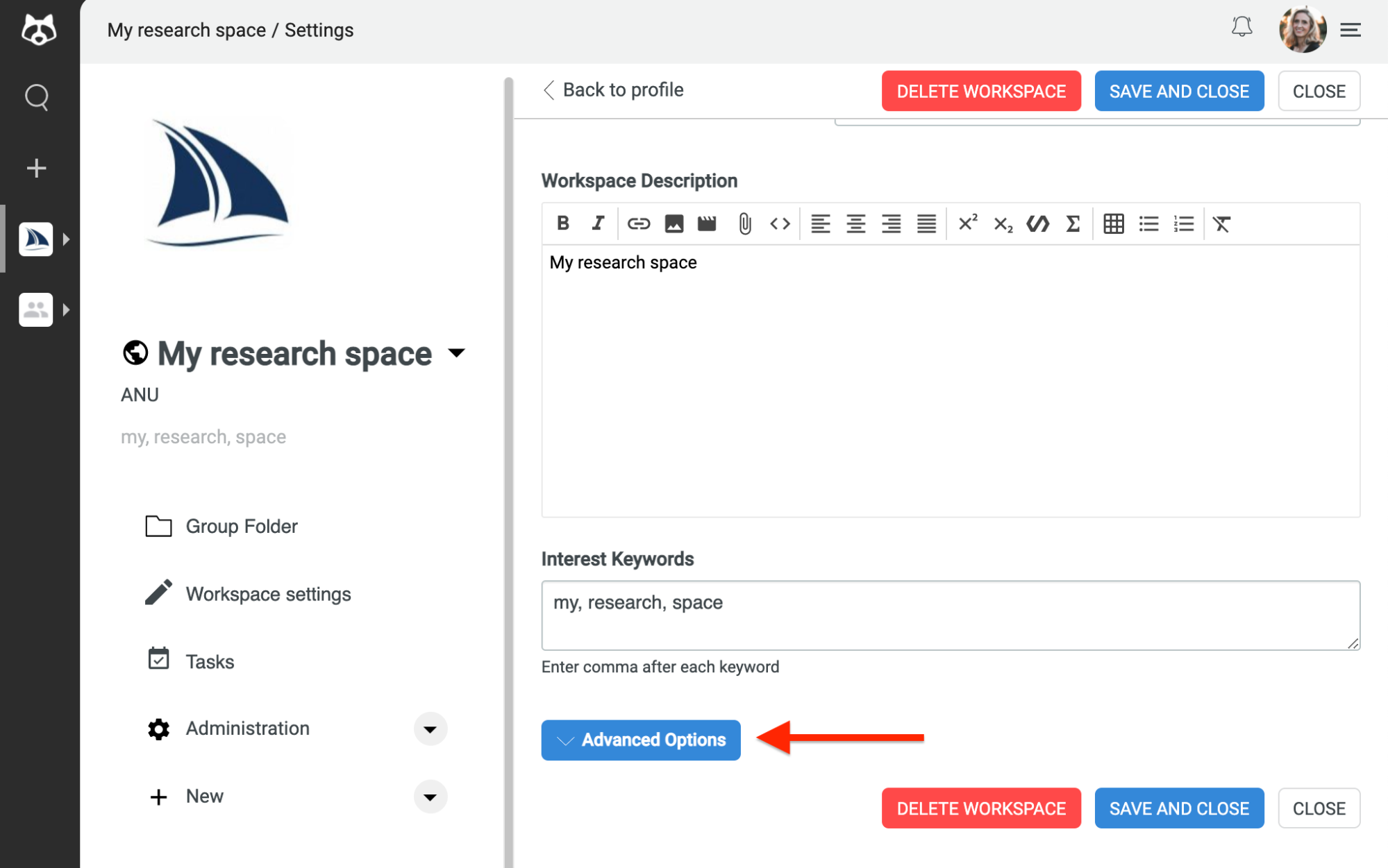 Enable two-factor authentication for your workspace members