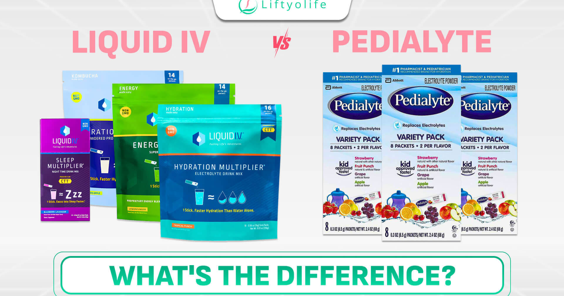 Liquid IV Vs Pedialyte Which Is Better Liftyolife