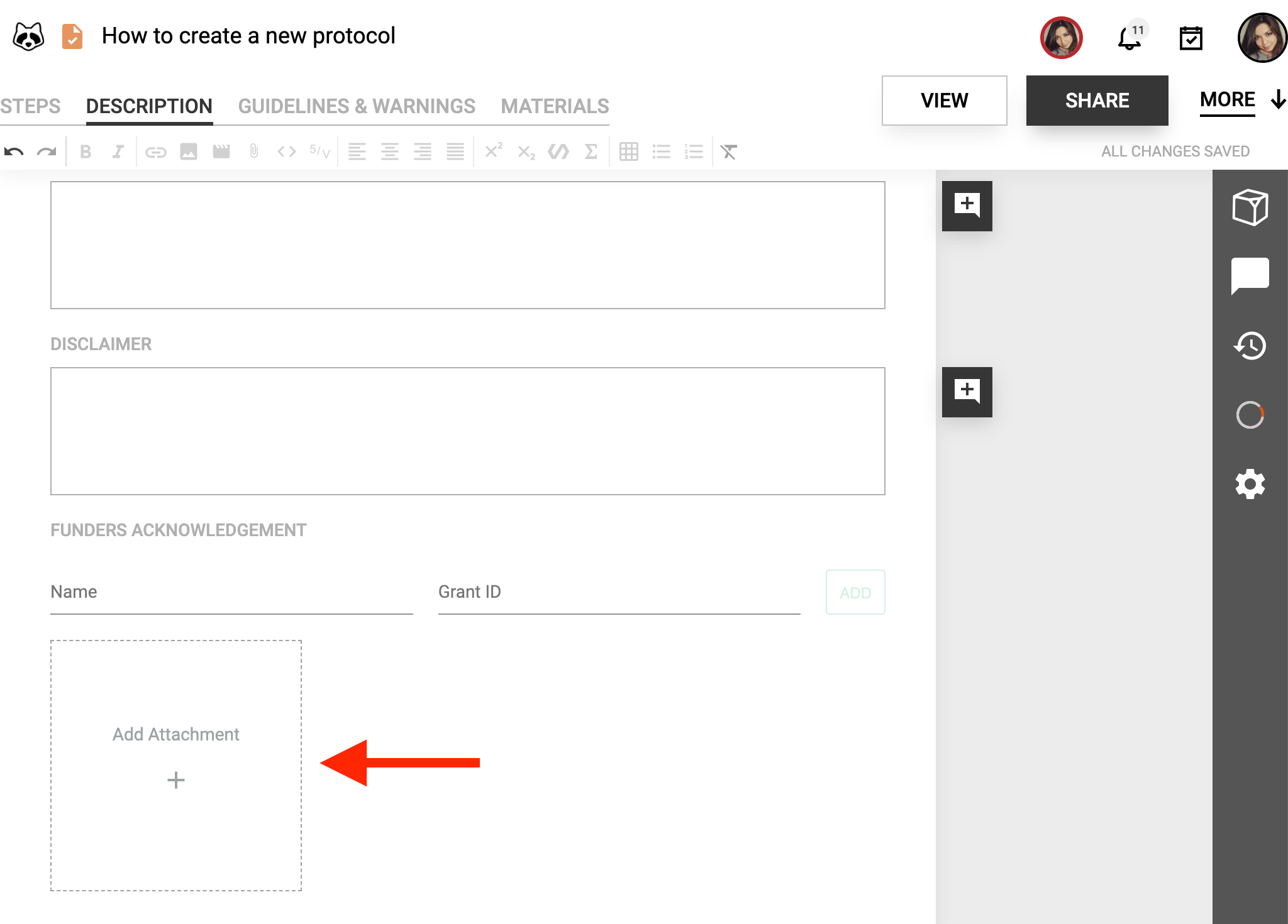 Create a new private protocol