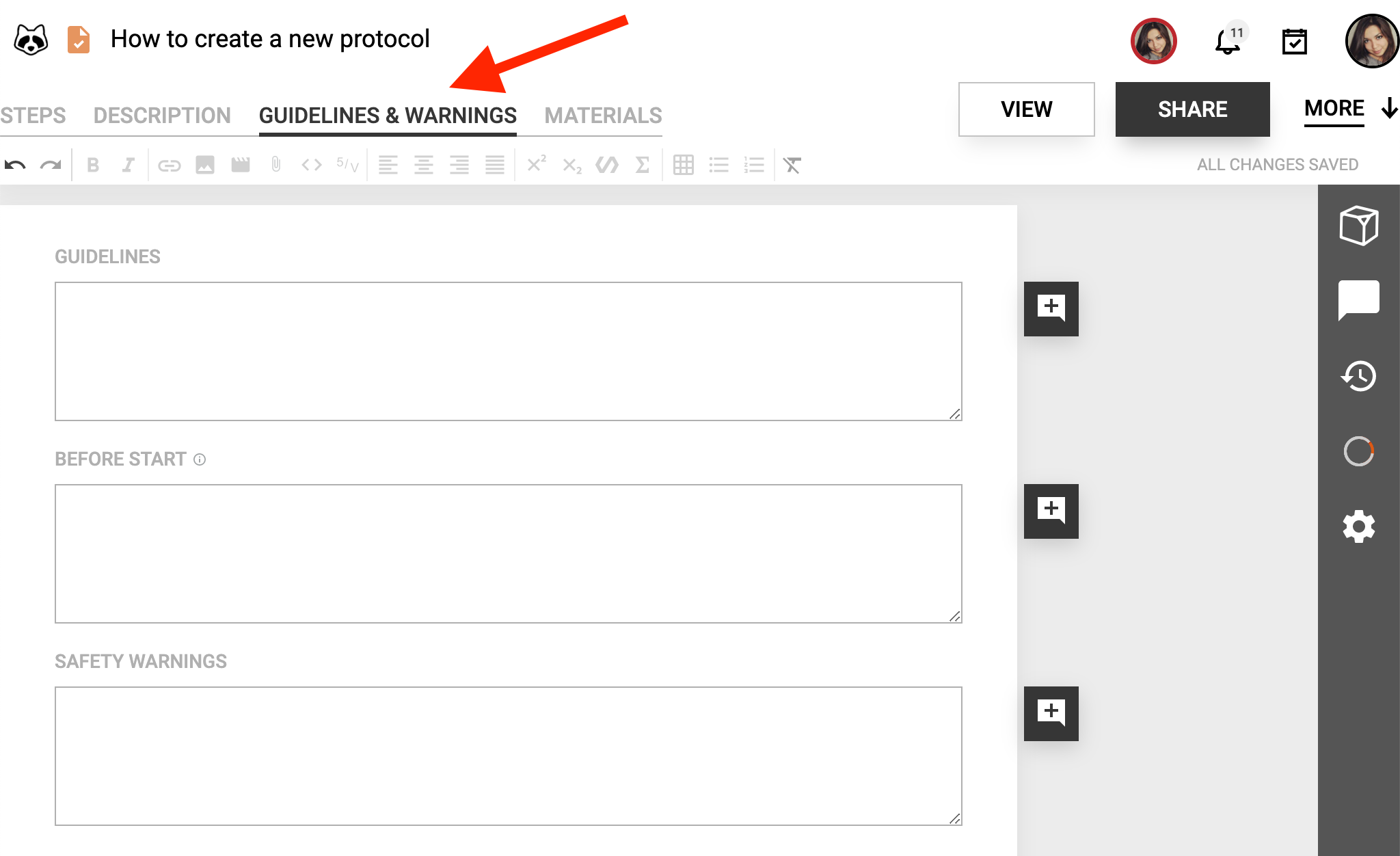 Create a new private protocol