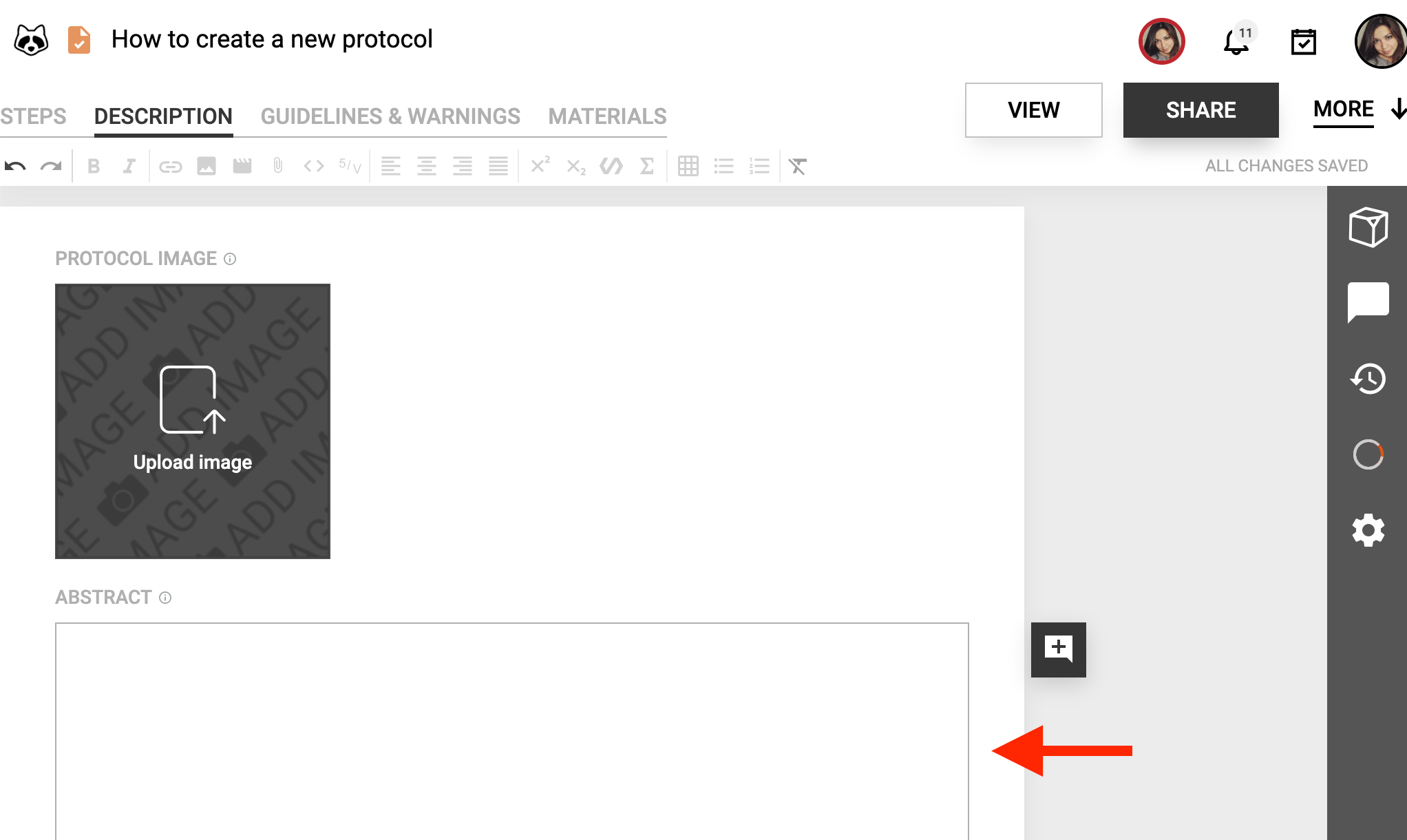 Create a new private protocol