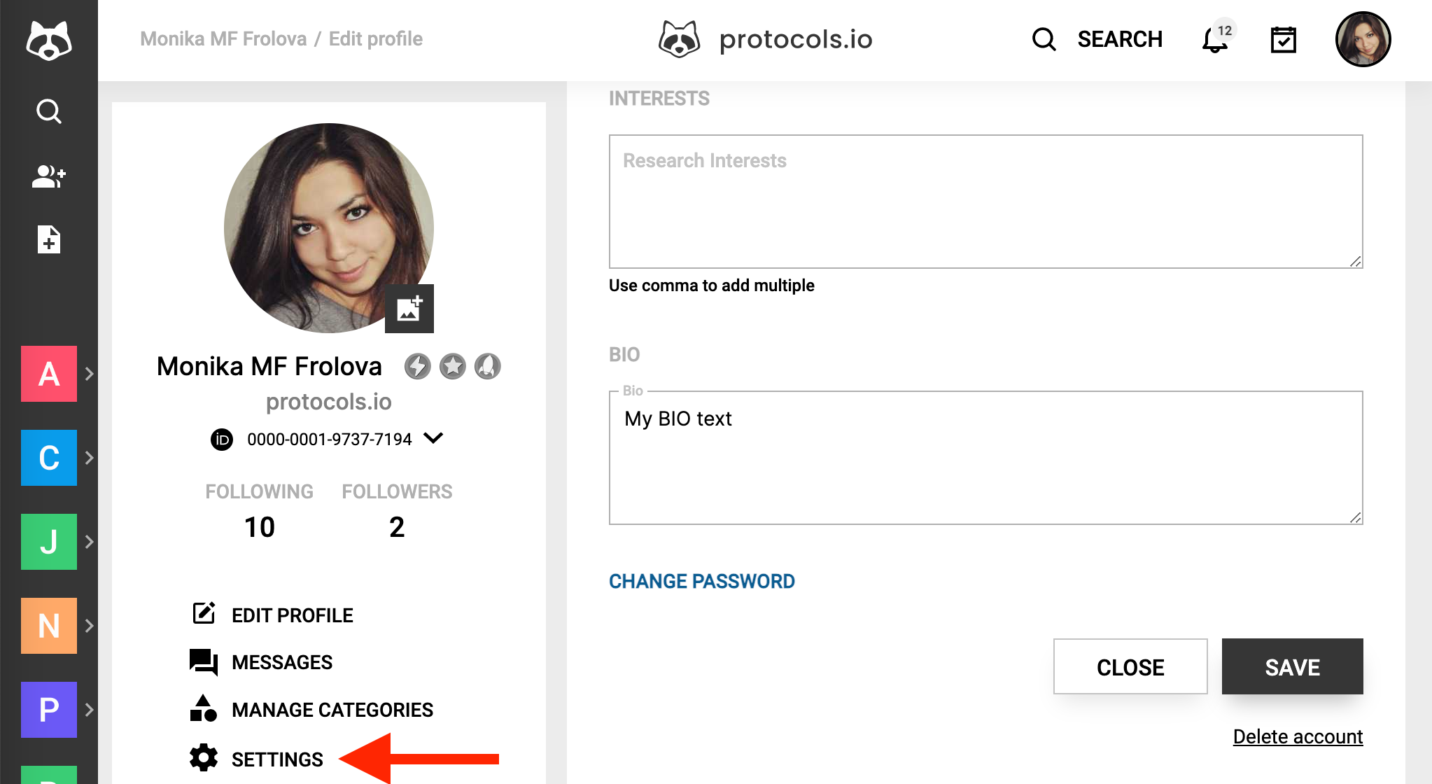 Enable two-factor authentication