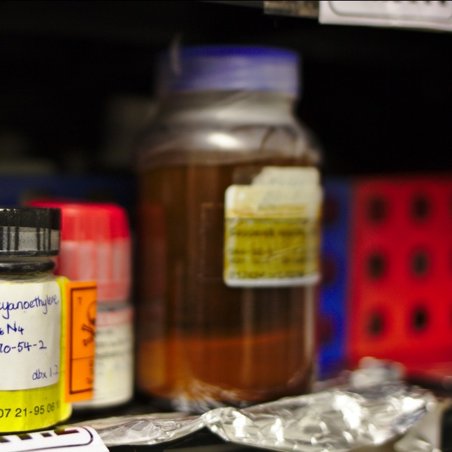 Chemical Inventory for Wilhelm Lab 624