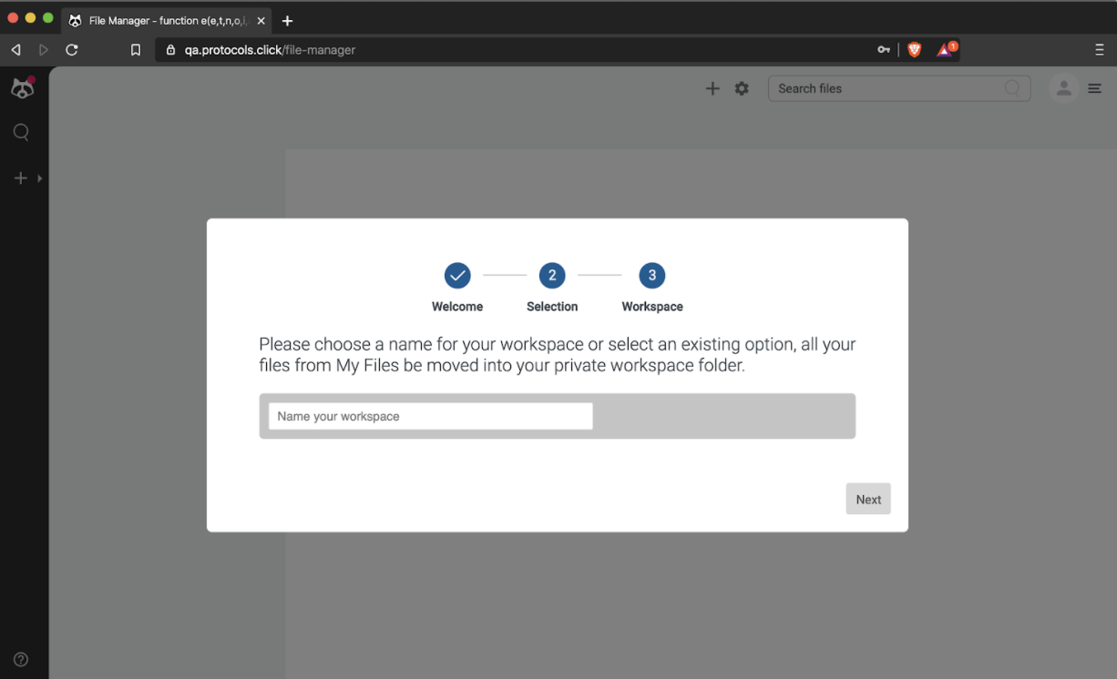 Introducing Workspaces
