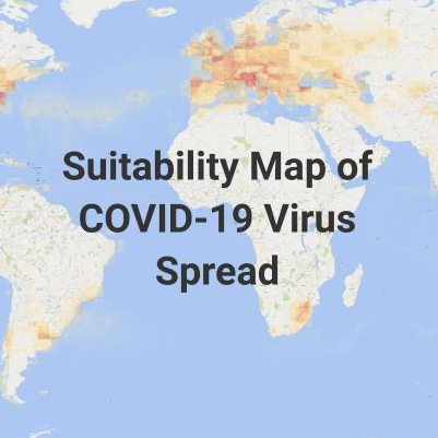 Suitability Map of COVID-19 Virus Spread